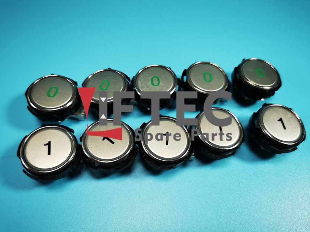 Thyssen-Push button-RT42-IX-Red, Symbol 1